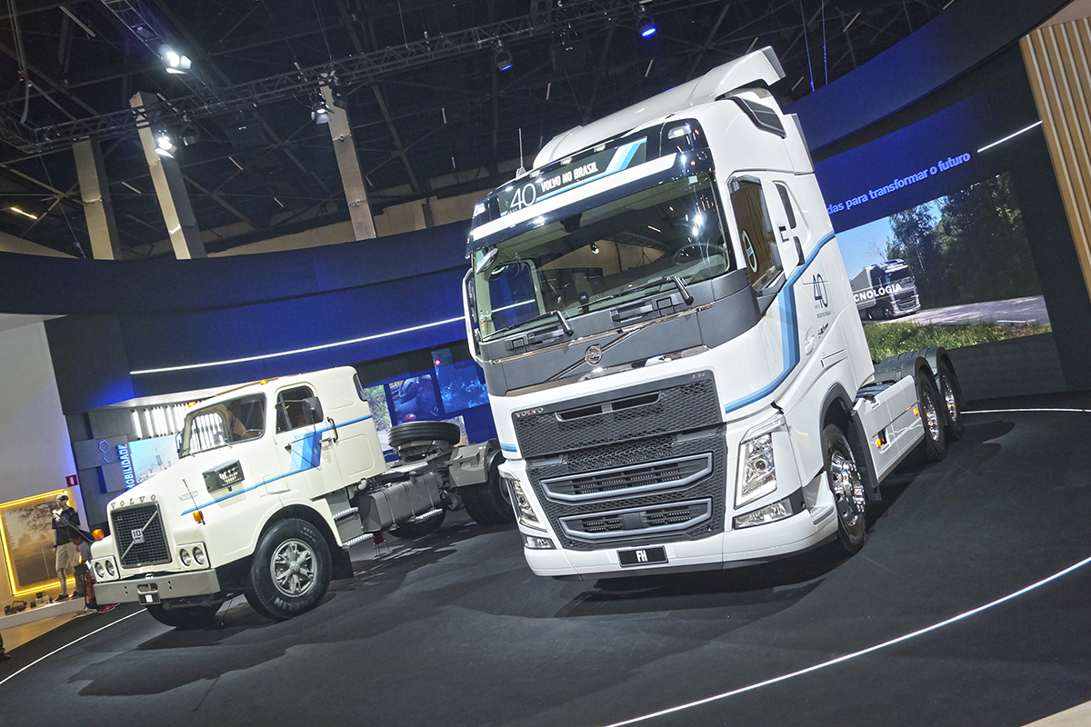 Así es el Volvo FH 40 Años presentado en Brasil