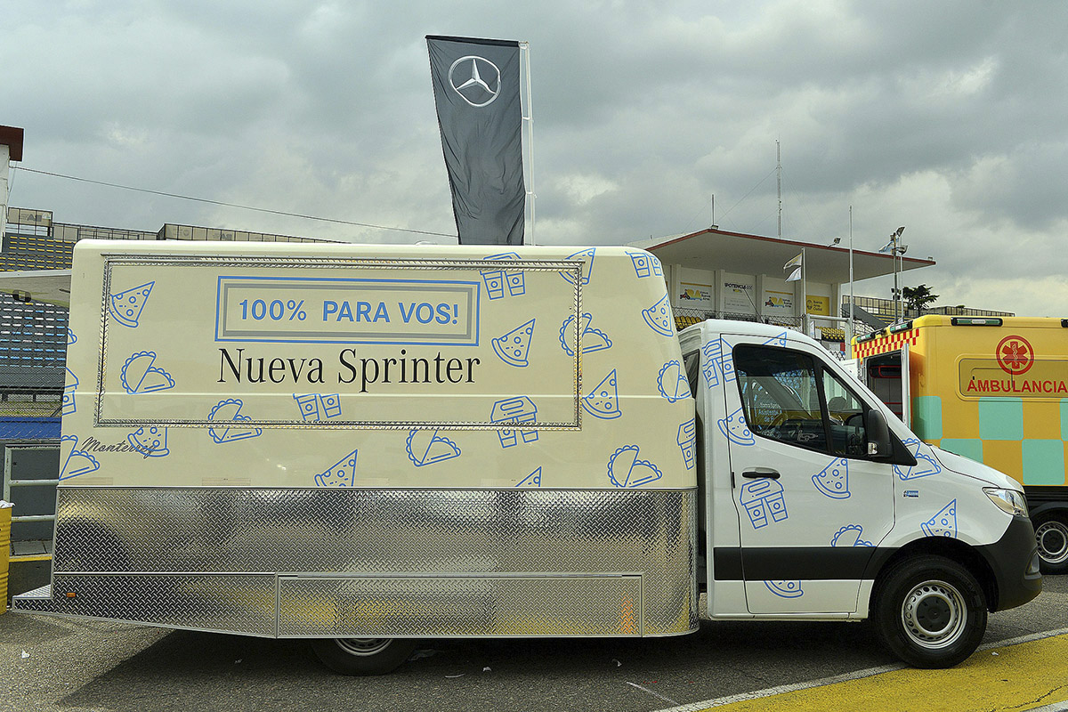 Versión Food Truck para la nueva Mercedes Sprinter