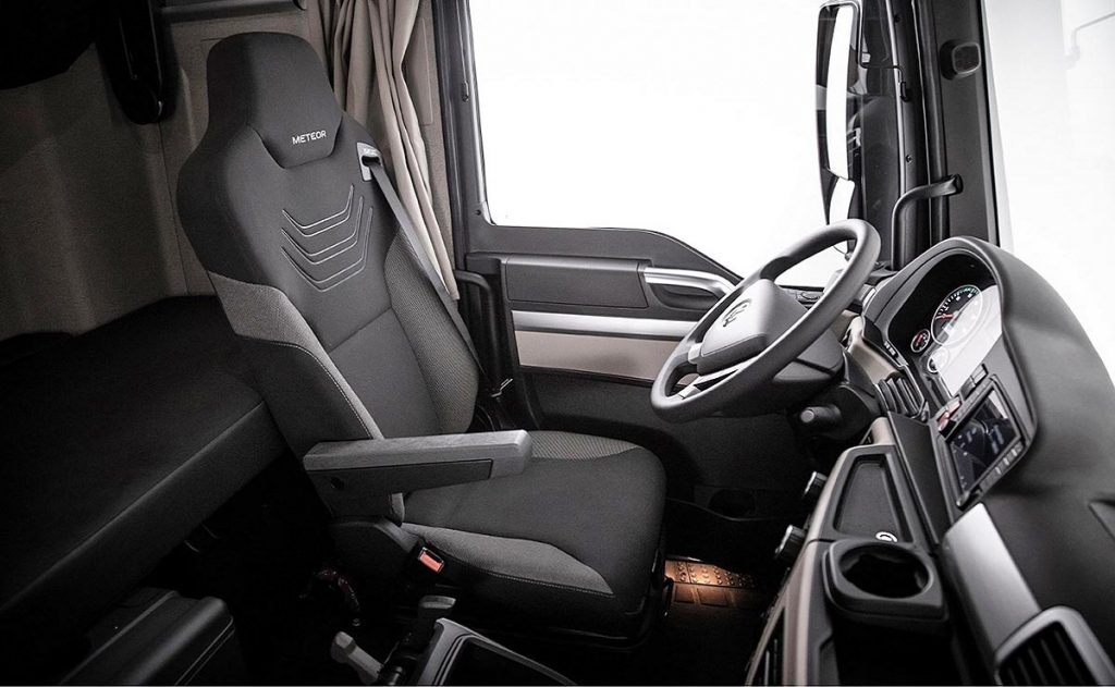 ¿Volkswagen o MAN? Así es la cabina del nuevo Meteor