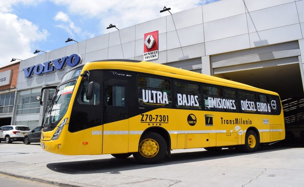 Volvo cerró una gran venta de buses a una ciudad sudamericana