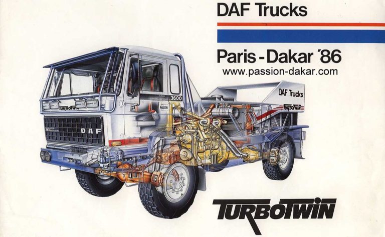 DAF TurboTwin: el camión más rápido que tuvo el Dakar y su inesperado ...