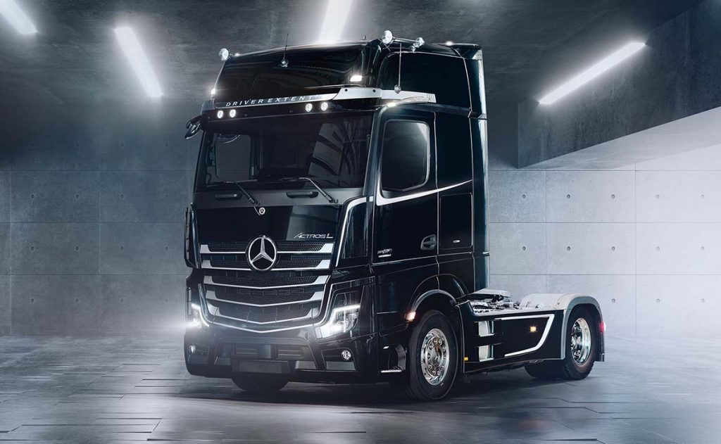 Solo para fanáticos: nueva edición especial del Mercedes Actros L ...