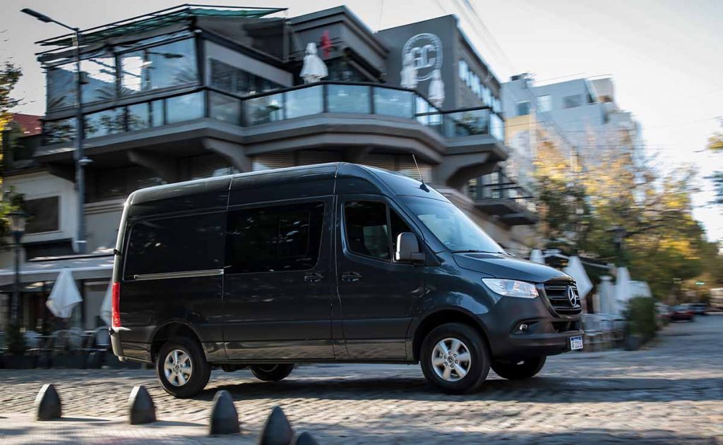 Test Drive: Mercedes Sprinter Furgón Mixto 4+1 (3ra parte) » Transporte ...