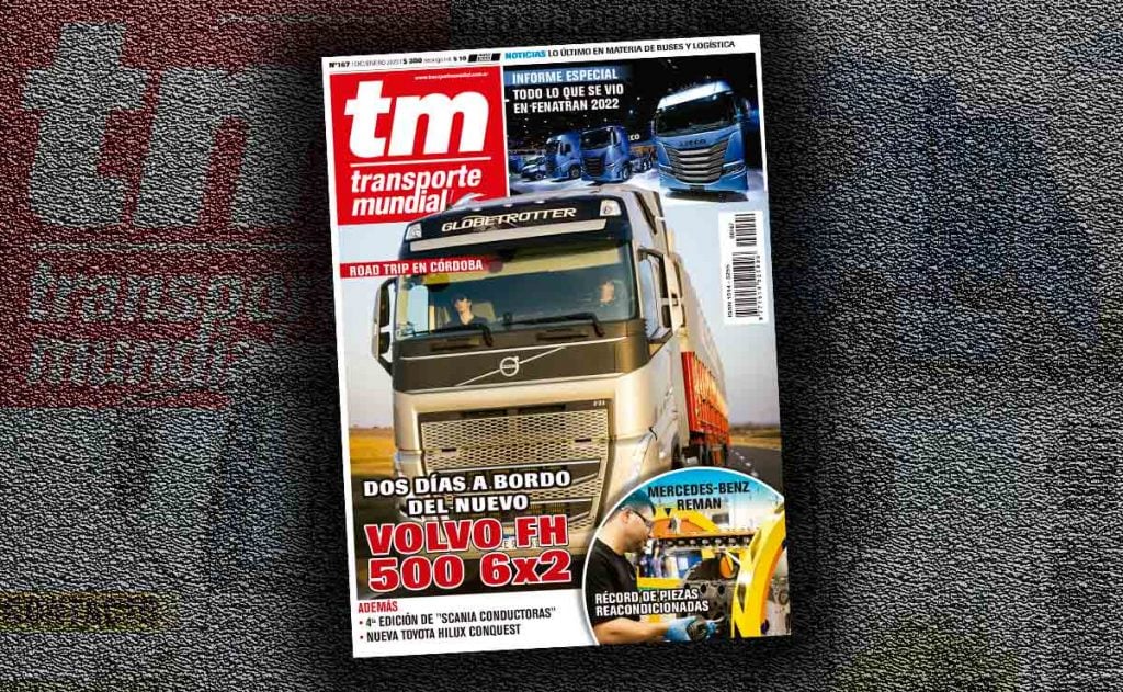 Dos días a bordo del nuevo Volvo FH y mucho más en TM de Diciembre 2022 » Transporte Mundial