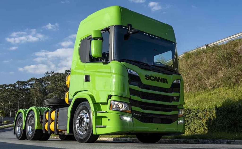 Scania presenta un nuevo camión especial a gas capaz de arrastrar hasta ...