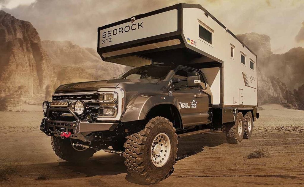 De pick up a motorhome: transforman una Ford F-550 en un completo ...