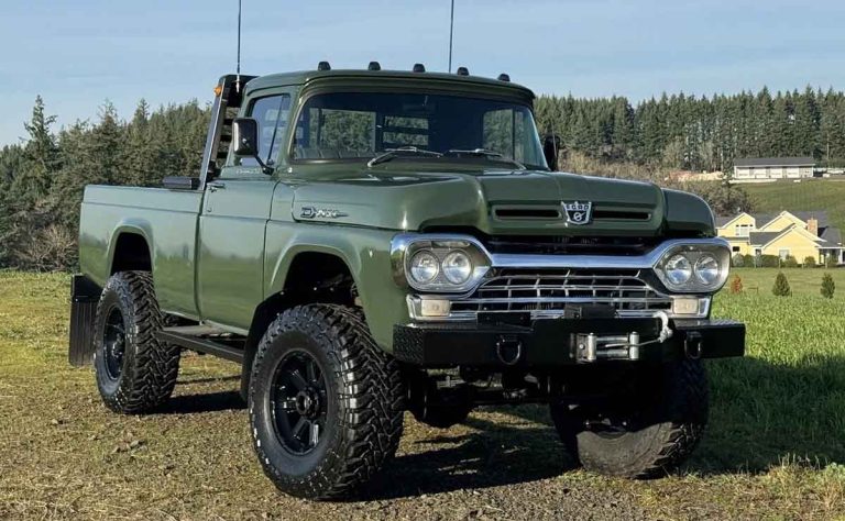 Lo mejor de dos mundos: fusionaron un Ford F600 con chasis y motor de ...