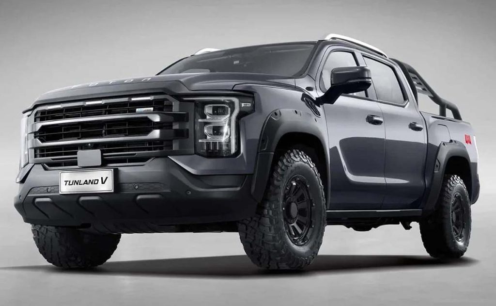 Lanzan una nueva pick up súper equipada, similar a una Ford y a mitad ...