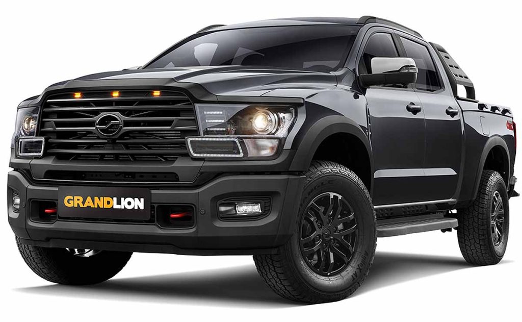 Una pick up grande a precio de auto compacto: así es la copia oriental ...
