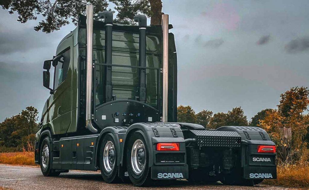 El Scania V8 con trompa llega a un nuevo mercado: 770 caballos y diseño ...