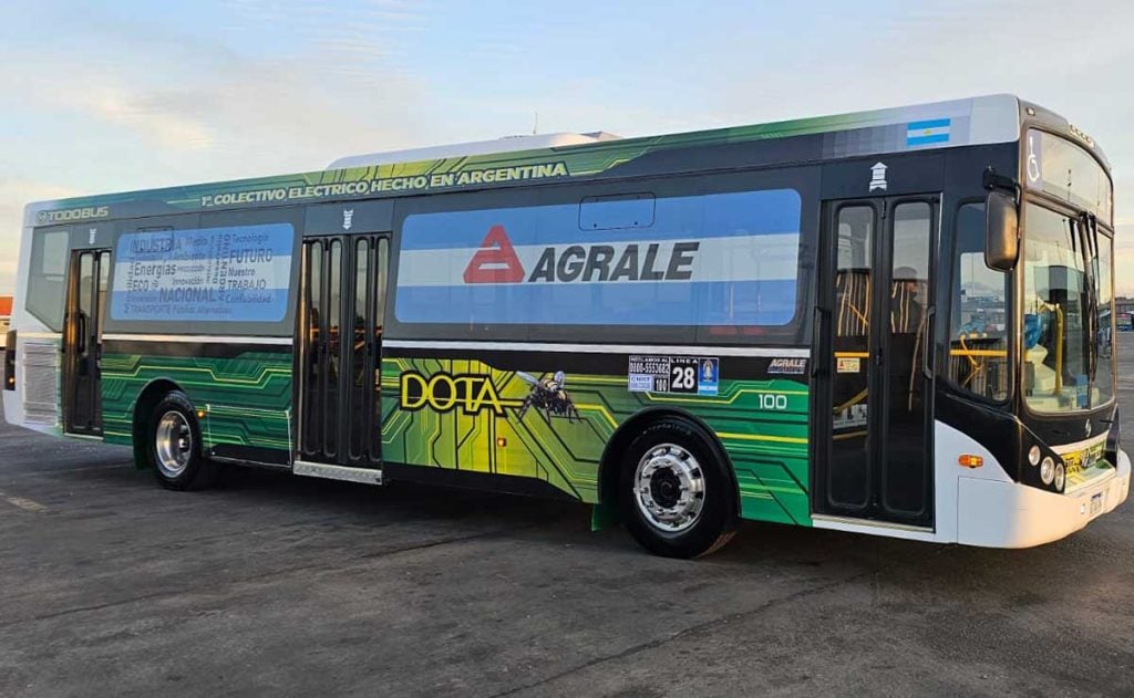 El primer bus eléctrico desarrollado por Agrale en Argentina ya ...