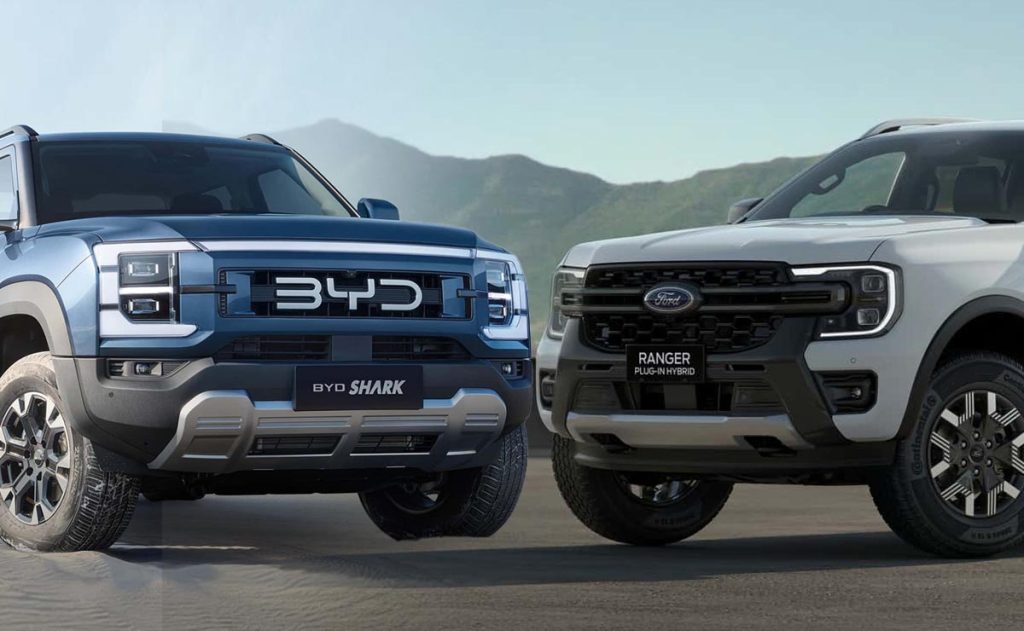 Ford Ranger vs BYD Shark: cómo son y qué ofrecen las nuevas pick ups ...