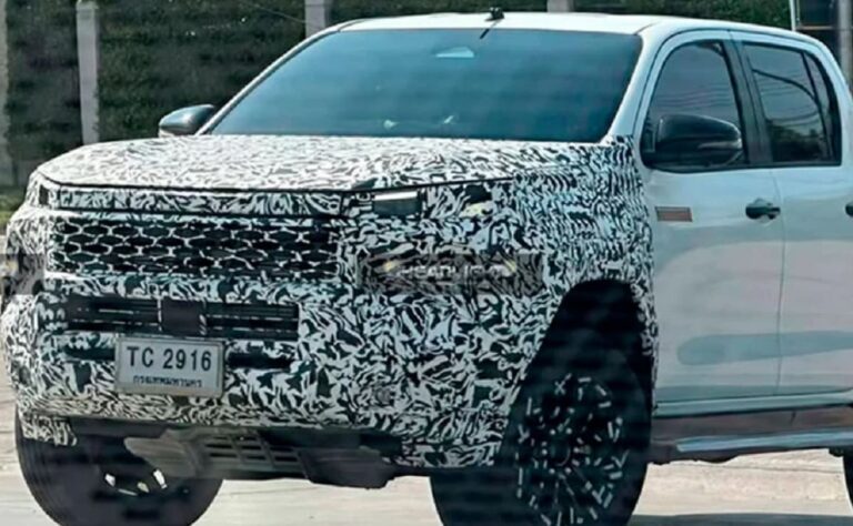 Descubrí las primeras imágenes de la Toyota Hilux 2026