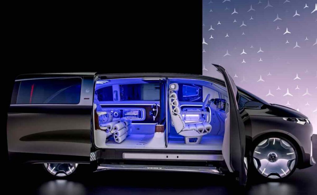 Mercedes-Benz mostró un nuevo concept que anticipa su próxima van de lujo