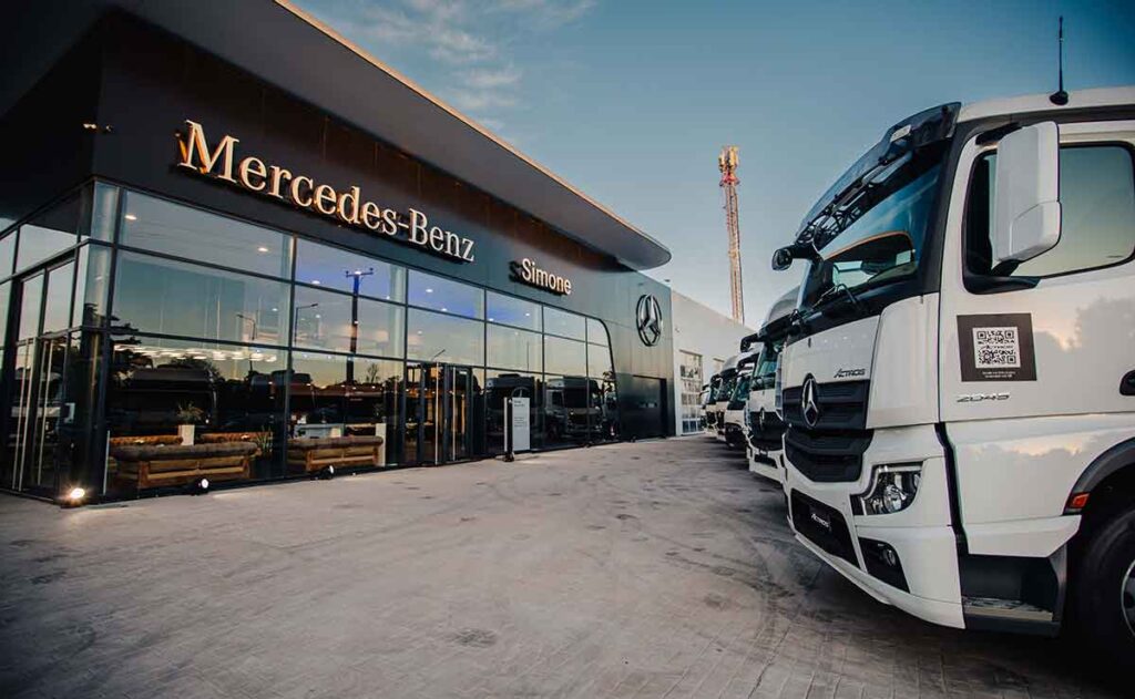 Simone Mobilitas presentó la Nueva Generación de Camiones Mercedes-Benz