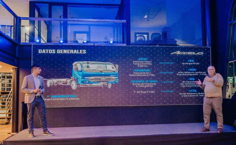 Simone Mobilitas presentó la Nueva Generación de Camiones Mercedes-Benz